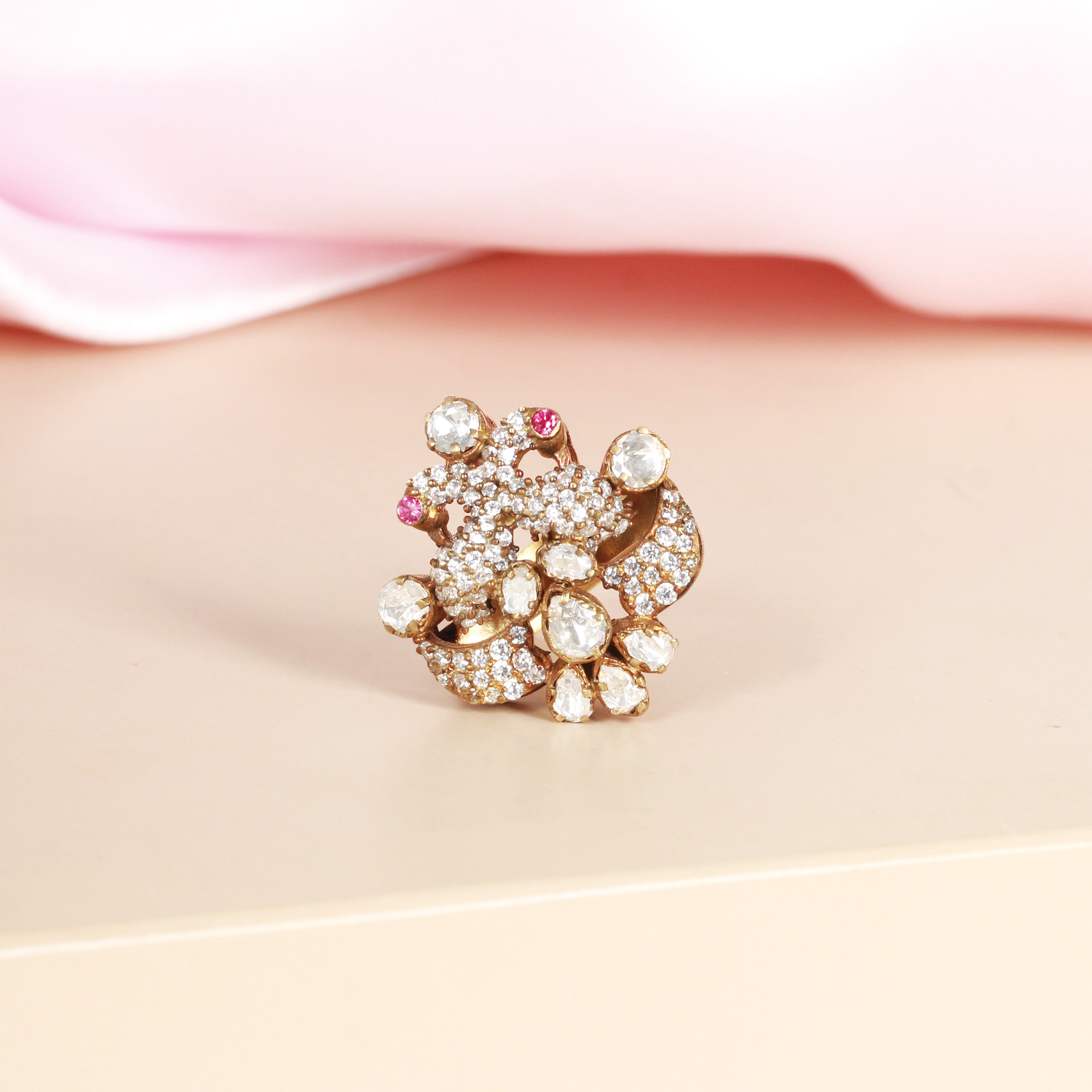 Victorian Moissanite Ring – The Velli Shop