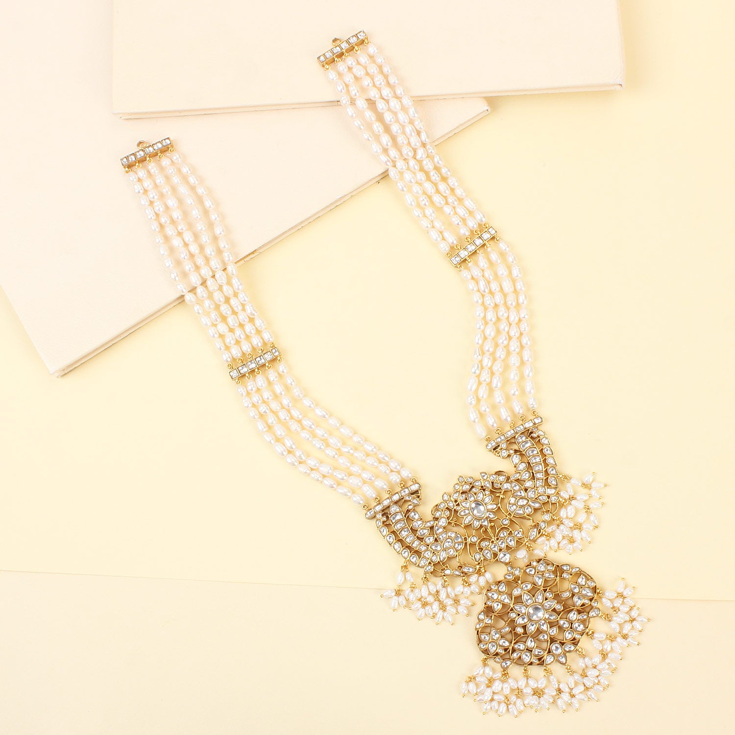 Pearl Haram Gold | Exquisite Pearl Haram Designs for Bridal Elegance ...