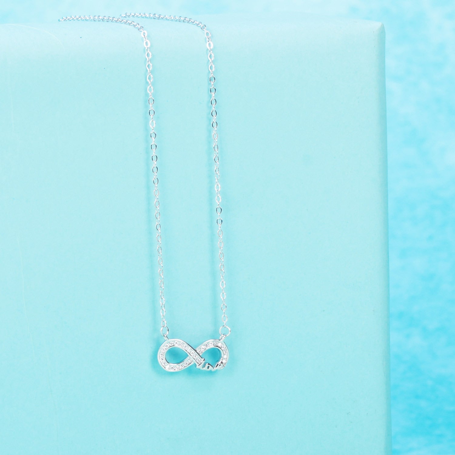 Infinity Sterling Pendant With Chain – The Velli Shop