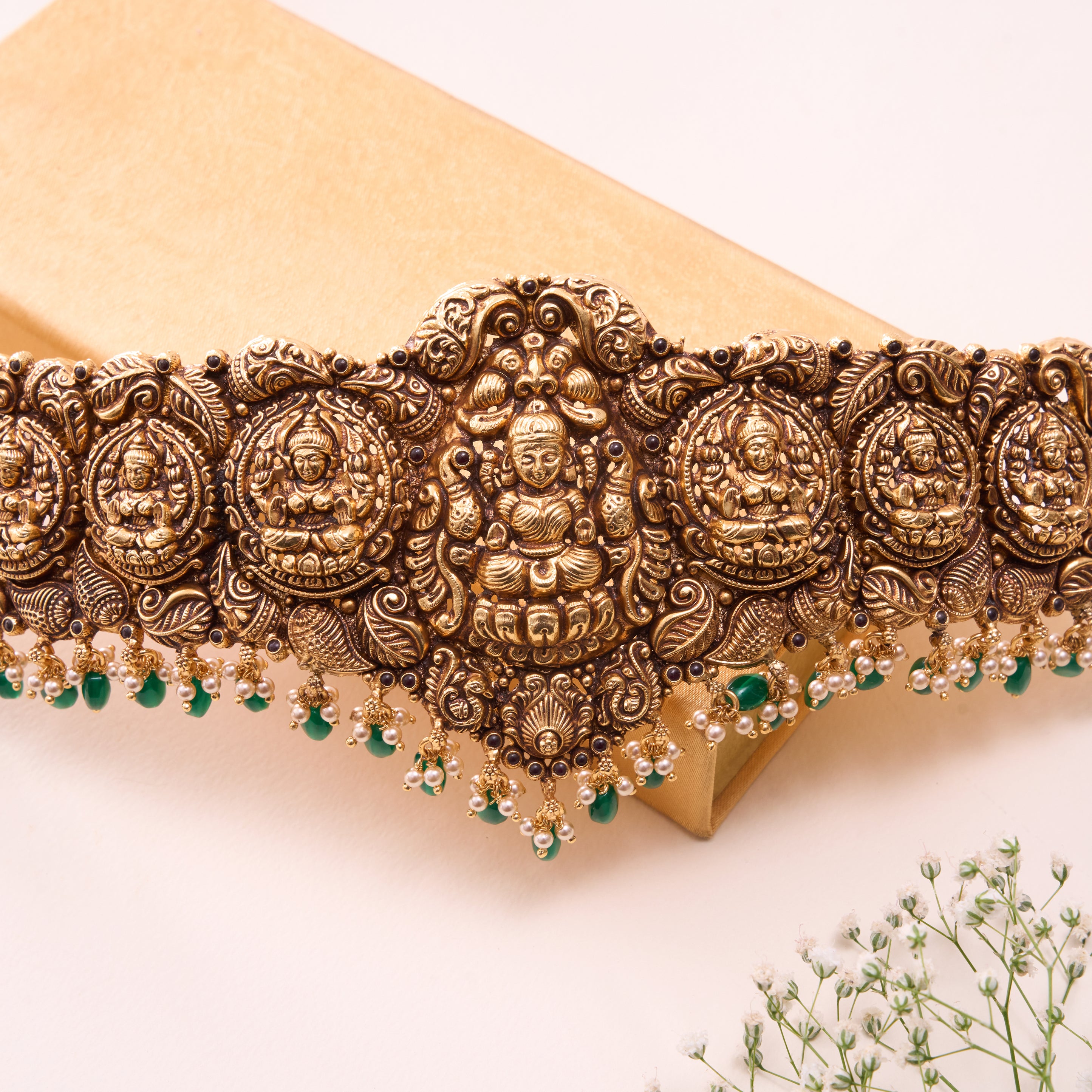 Vaddanam & Oddiyanam - Silver Hip Belts |The Velli Shop