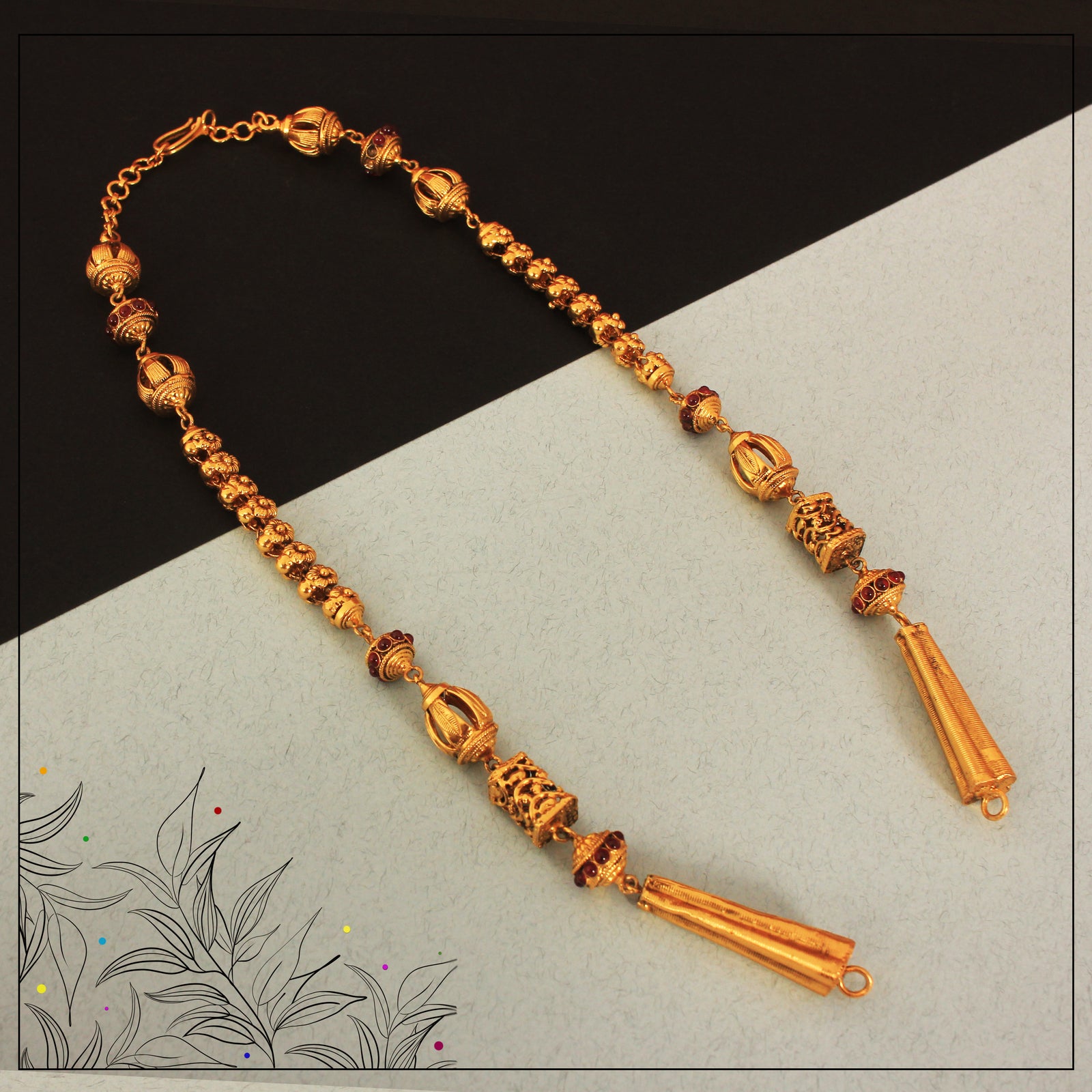 Deep Gold Plated Nagas Chain – The Velli Shop